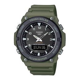Casio Herren-Solaruhr AnaDigi Olivgr&uuml;n/Schwarz | Gr.: onesize
