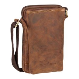 Green Burry Greenburry Handytasche Vintage 1553 Mobile in Sattelbraun | Gr.: onesize