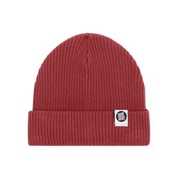 wat? Apparel Beanie Basic Fisherman Beanie in Red Earth | Gr.: onesize