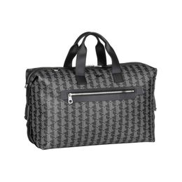 Lacoste Weekender The Blend Duffle in Monogram Noir Gris | Gr.: onesize
