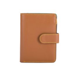 mywalit Medium Snap Wallet Geldb&ouml;rse Leder 13 cm in bosco | Gr.: onesize