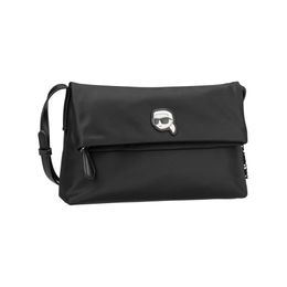 K by KARL LAGERFELD Karl Lagerfeld Beuteltasche K/Ikonik 2.0 Nylon Fold CB in Black | Gr.: onesize
