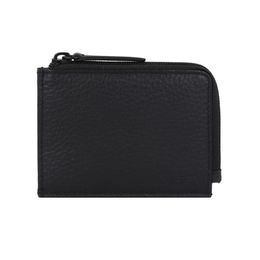 Jost Stockholm Geldb&ouml;rse Leder 12 cm in schwarz | Gr.: onesize