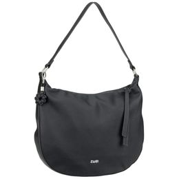 Zwei Handtasche Yuna YU110 in Nubuk/Black | Gr.: onesize
