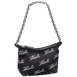 K by KARL LAGERFELD Karl Lagerfeld Handtasche K/Evening Mini SHB Signatures in Black | Gr.: onesize