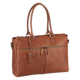 Burkely Aktentasche Antique Avery Laptop 15'' in Cognac | Gr.: onesize