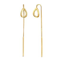 Elli Ohrringe 925 Sterling Silber in Gold | Gr.: onesize