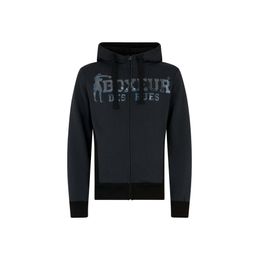 Boxeur Des Rues Sweatjacke Hooded Full Zip in Anthracite | Gr.: L