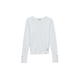 Salsa Jeans Pullover Basic Long Sleeve in Light Pearl | Gr.: M