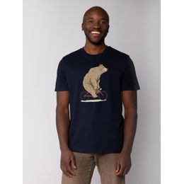 wat? Apparel T-Shirt Fahrradb&auml;r in Dunkelblau | Gr.: 50