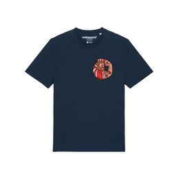 wat? Apparel T-Shirt Seemann in Dunkelblau | Gr.: 56