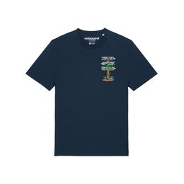 wat? Apparel T-Shirt Adventure is everywhere in Dunkelblau | Gr.: 58