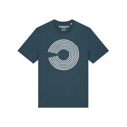 wat? Apparel T-Shirt Abstract 01 in Petrol | Gr.: 50