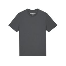 wat? Apparel T-Shirt 2er Pack Bio Basic T-Shirt M&auml;nner in Grau | Gr.: 58