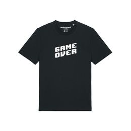 wat? Apparel T-Shirt Game Over in Schwarz | Gr.: 56