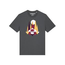 wat? Apparel T-Shirt Von B&auml;ren und Bergen in Grau | Gr.: 56