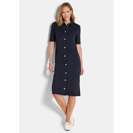 GOLDNER Polokleid in maritimen Look in marine | Gr.: 50