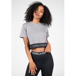 Gorilla Wear Colby Cropped T-Shirt - Grau | Gr.: XL