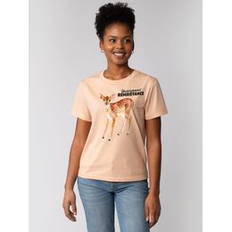 wat? Apparel T-Shirt Underground Rehsistance in Fraiche Peche | Gr.: 44