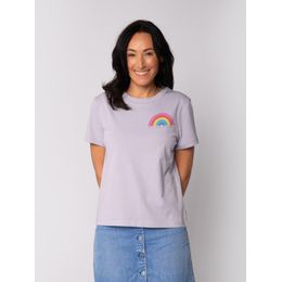 wat? Apparel T-Shirt Women Power in Lavender | Gr.: 40