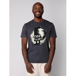 wat? Apparel T-Shirt Opasaurus in India Ink Grey | Gr.: 46