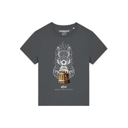 wat? Apparel T-Shirt [#afts] Eichh&ouml;rnchen in Grau | Gr.: 36