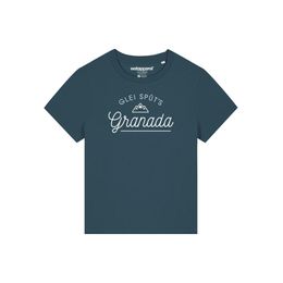 wat? Apparel T-Shirt Glei Sp&uuml;t's Granada in Petrol | Gr.: 44