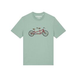 wat? Apparel T-Shirt Tandem in Aloe | Gr.: 54
