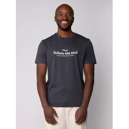 wat? Apparel T-Shirt Schau ma moi dann seng mas scho in India Ink Grey | Gr.: 58