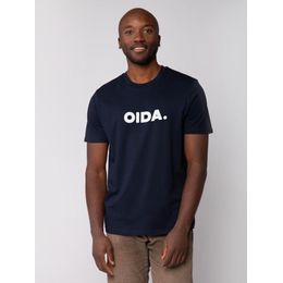 wat? Apparel T-Shirt Oida in Dunkelblau | Gr.: 46