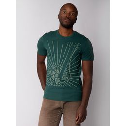 wat? Apparel T-Shirt Fahrradspeichen in Dunkelgr&uuml;n | Gr.: 48