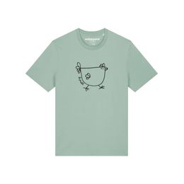 wat? Apparel T-Shirt Le poulet - das Huhn in Aloe | Gr.: 50