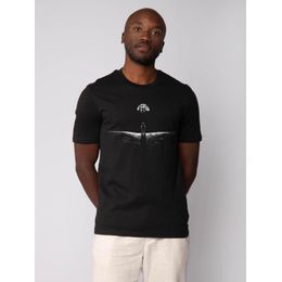 wat? Apparel T-Shirt Lost in space in Schwarz | Gr.: 56