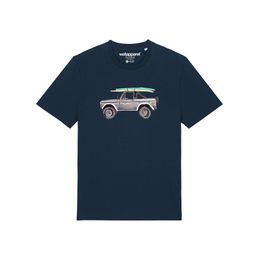 wat? Apparel T-Shirt Surf Pickup in Dunkelblau | Gr.: 54