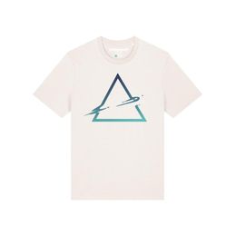 wat? Apparel T-Shirt Triangle in Off White | Gr.: 54