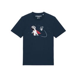 wat? Apparel T-Shirt Superastronaut in Dunkelblau | Gr.: 58