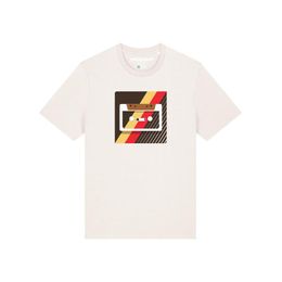 wat? Apparel T-Shirt Kassette in Off White | Gr.: 46