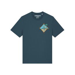 wat? Apparel T-Shirt Beach is calling in Petrol | Gr.: 56