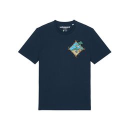 wat? Apparel T-Shirt Beach is calling in Dunkelblau | Gr.: 46