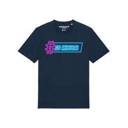 wat? Apparel T-Shirt No Excuses in Dunkelblau | Gr.: 52
