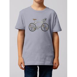 wat? Apparel T-Shirt Doodle Bike in Lavender | Gr.: 110/116