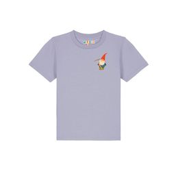 wat? Apparel T-Shirt Gartenzwerg in Lavender | Gr.: 122/128