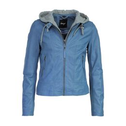 Maze Lederjacke 42021133 in blau | Gr.: L