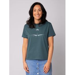 wat? Apparel T-Shirt Lost in space in Petrol | Gr.: 42