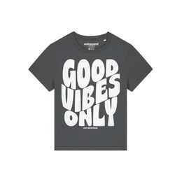 wat? Apparel T-Shirt Good vibes only in Grau | Gr.: 36