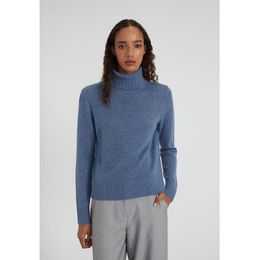 Style Republic REGULAR ROLLKRAGENPULLOVER in blue melange | Gr.: XS