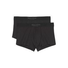 Marc O ́Polo Bodywear Hipster Short / Pant Iconic Rib in Schwarz | Gr.: XXL