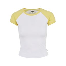 Urban Classics T-Shirt in white/vintagesun | Gr.: 4XL