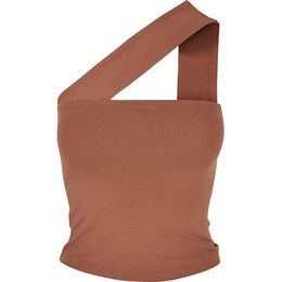 Urban Classics Damen Ladies One Strap Top in terracotta | Gr.: M