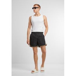 Urban Classics Retro Look Swim Shorts in black | Gr.: XXL